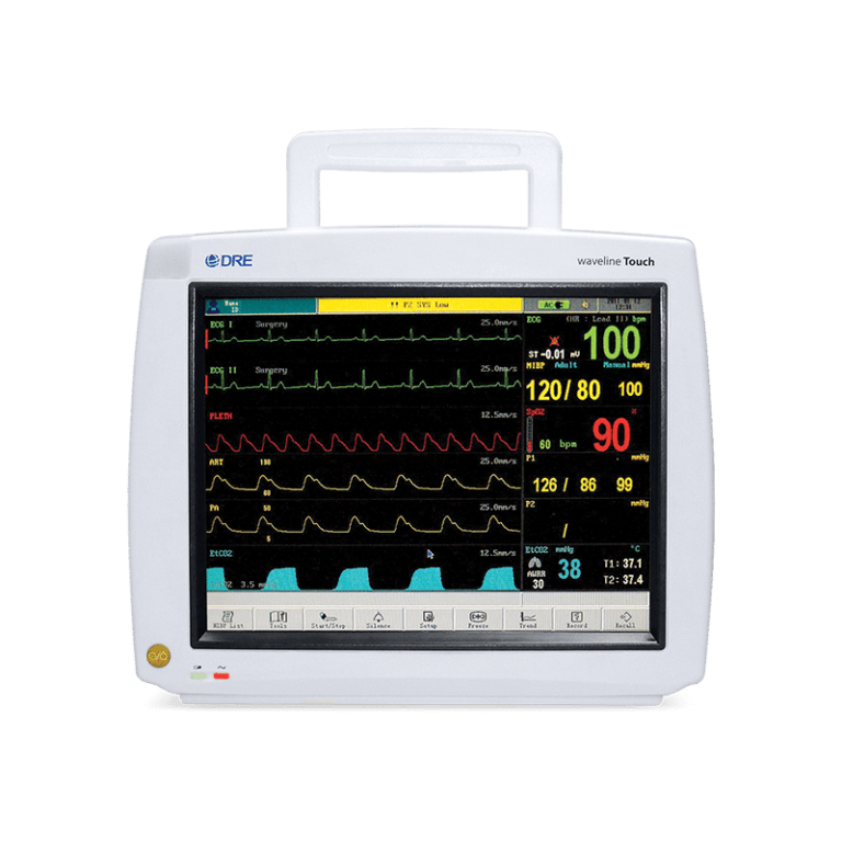 Waveline Touch-Screen Patient Monitor | Georgian Anesthesia and Medical ...